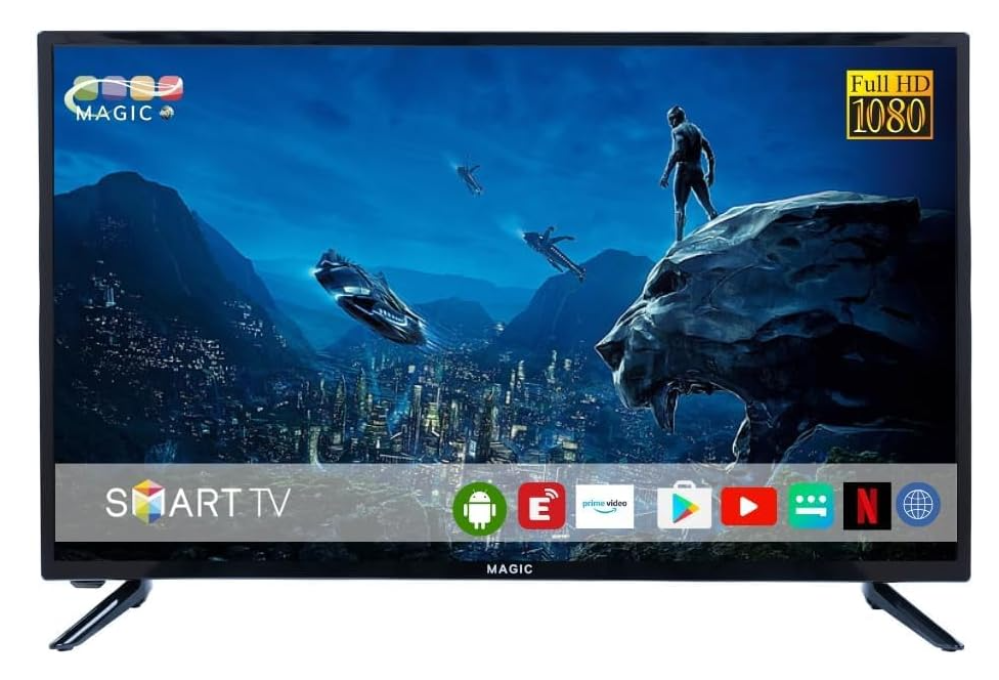 شاشة ماجيك 43 انش سمارت فريم ليس MG43Y24FSBT2/14 - Baghdad corner